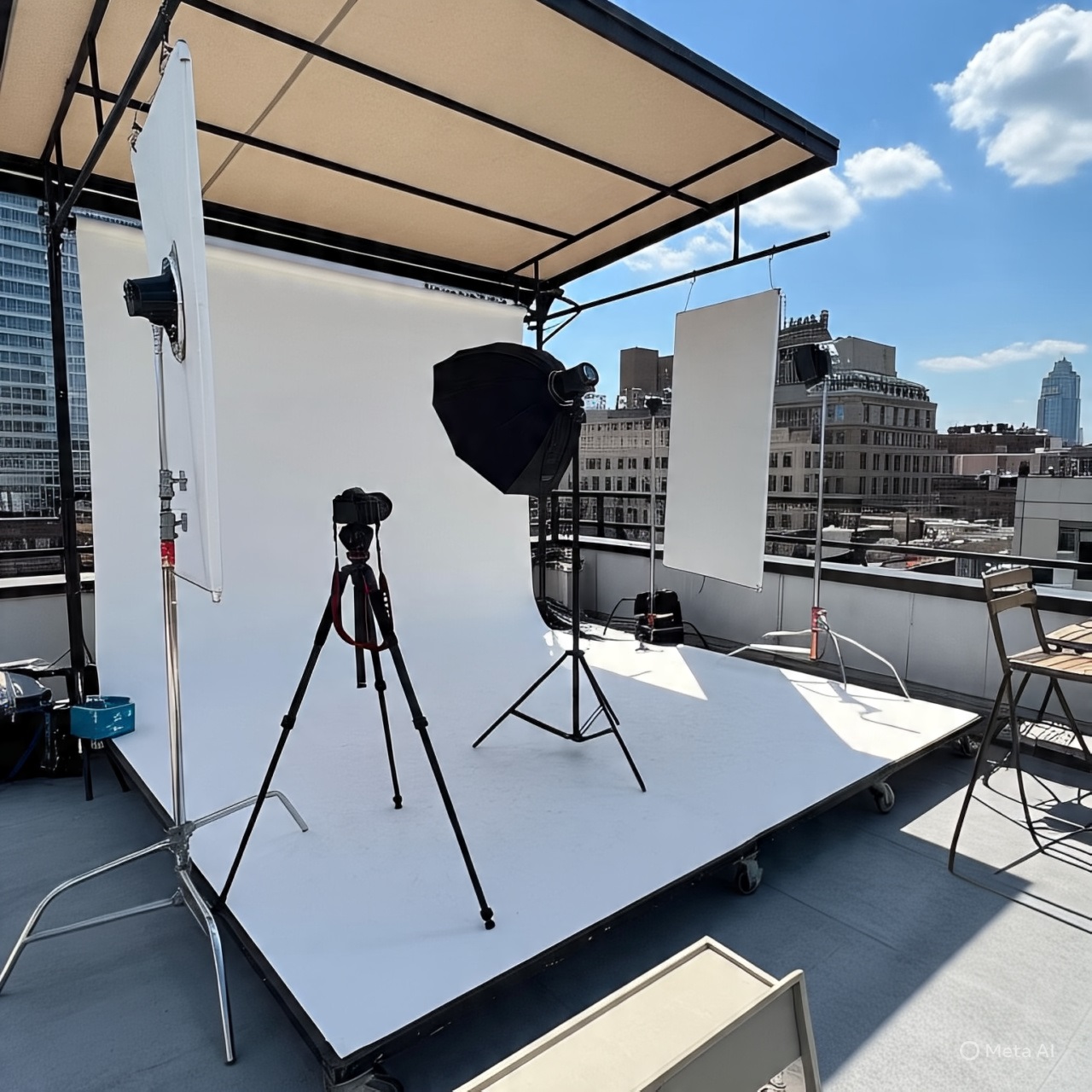 Open Rooftop Outdoor Photography Studio Space On Rent in Delhi & Gurgaon